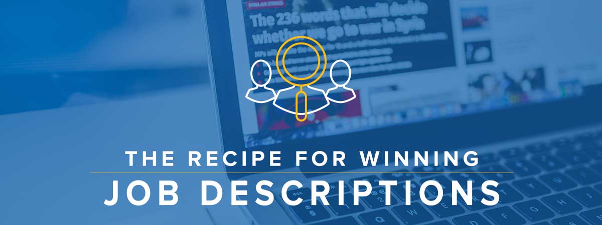 Winning Recipe for Job Descriptions | Acara Solutions