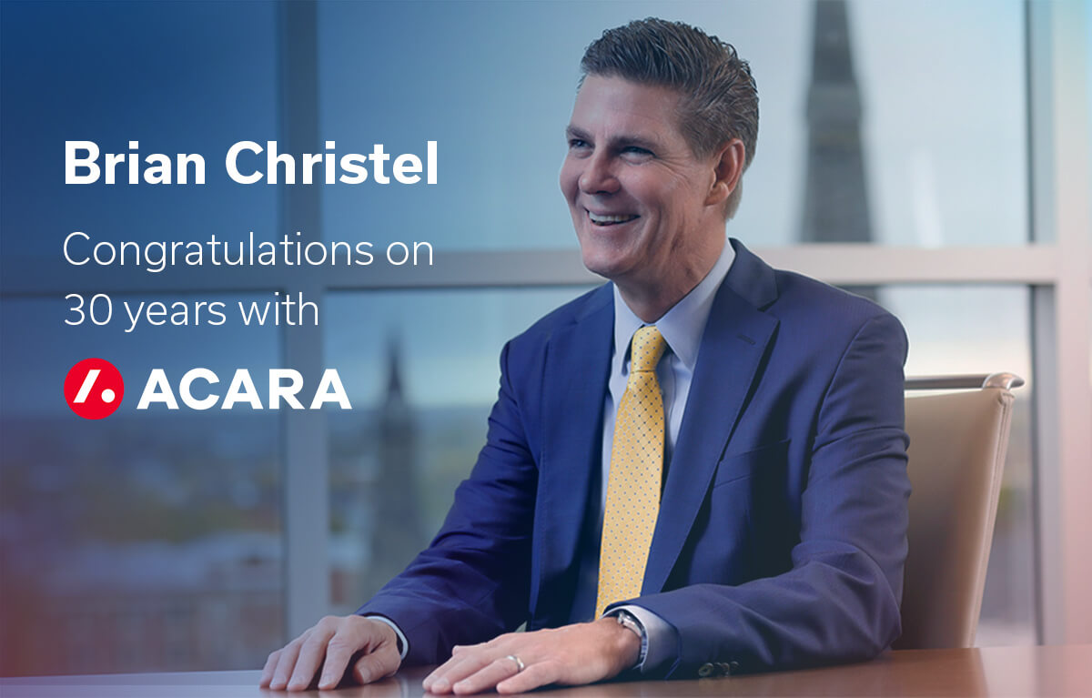 Brian Christel Celebrates 30 Years at Acara Solutions | Acara Solutions