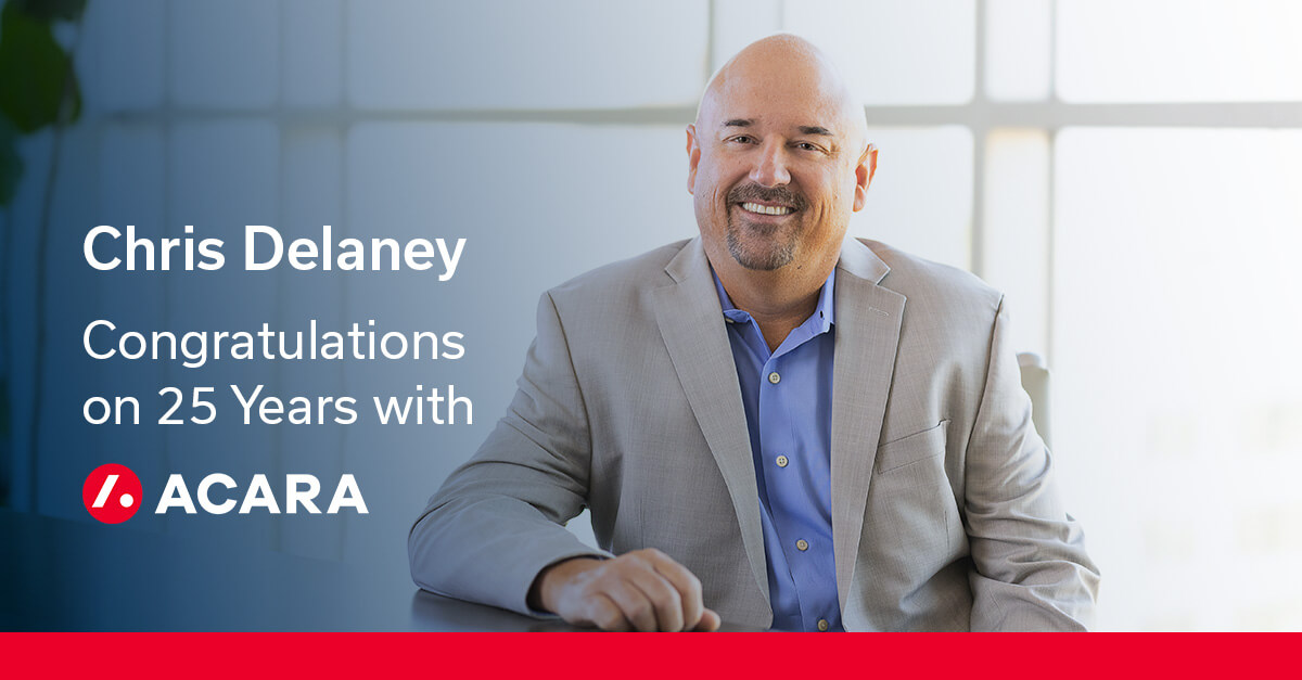 Chris Delaney Celebrates 25 Years with Acara Solutions | Acara Solutions
